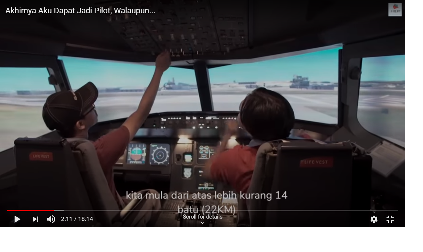 SIMFLIGHTKL | You Will Be The Pilot!